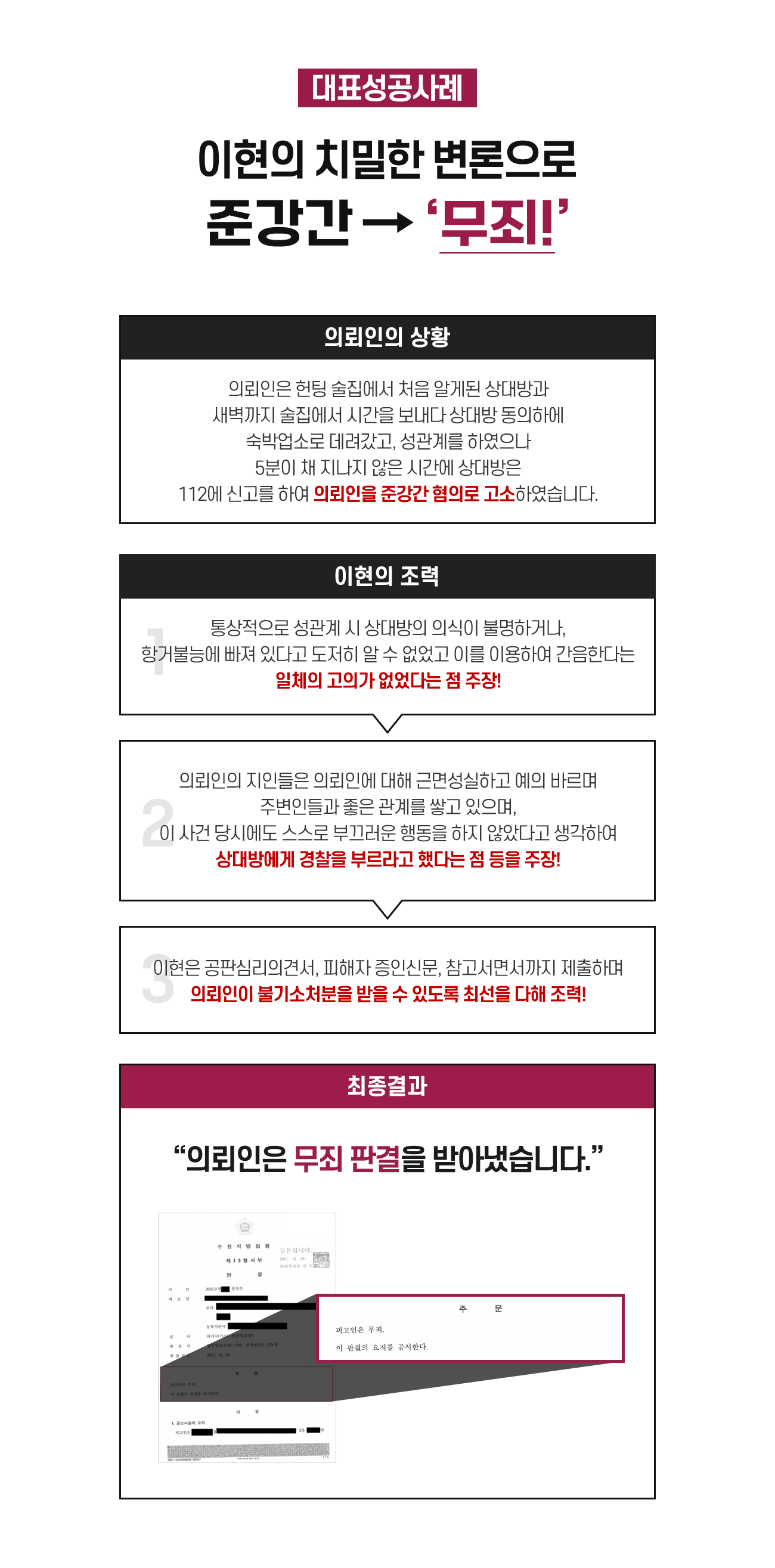 성범죄 집행유예를 받으려면